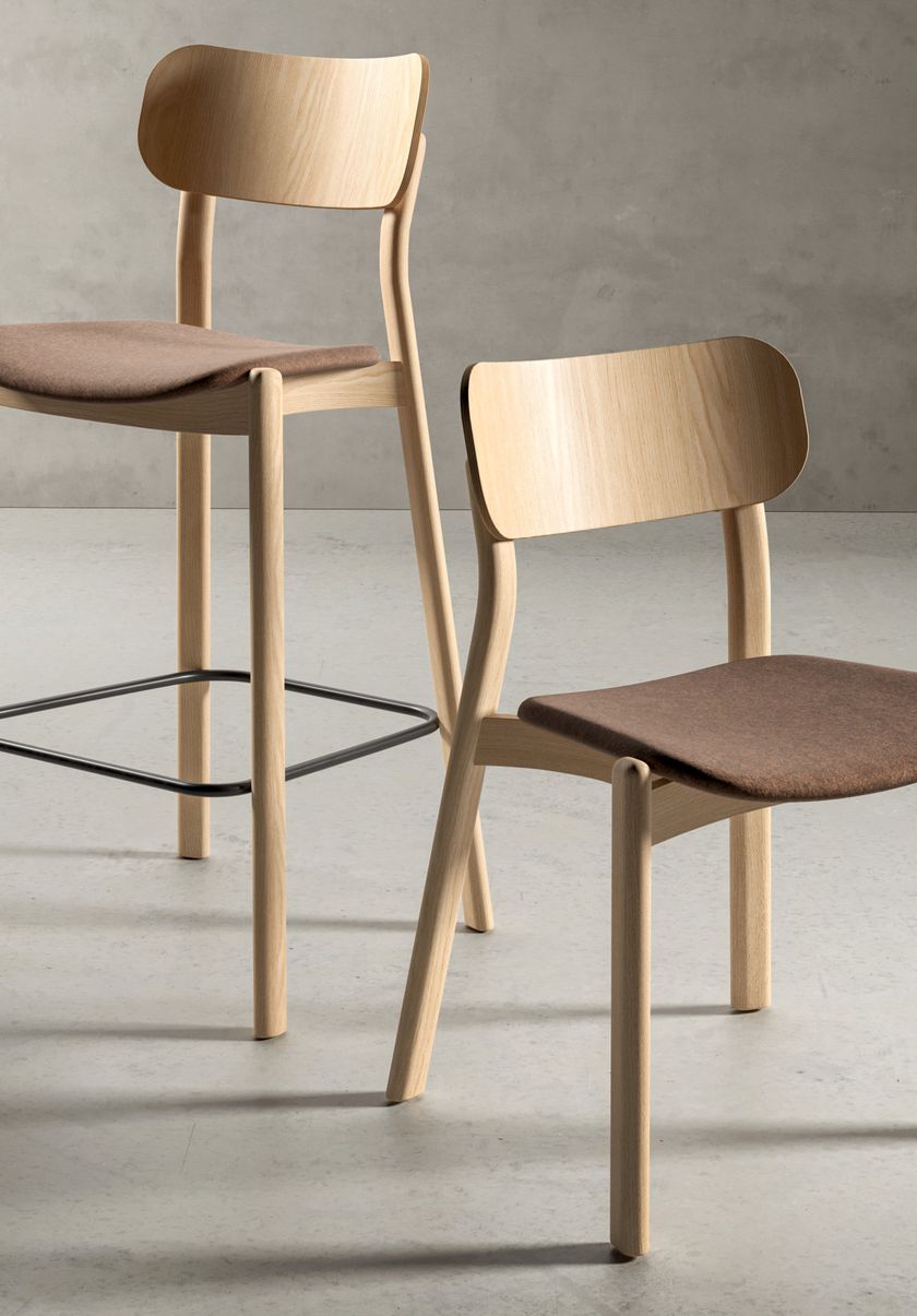 KIYUMI WOOD Chair By Arrmet