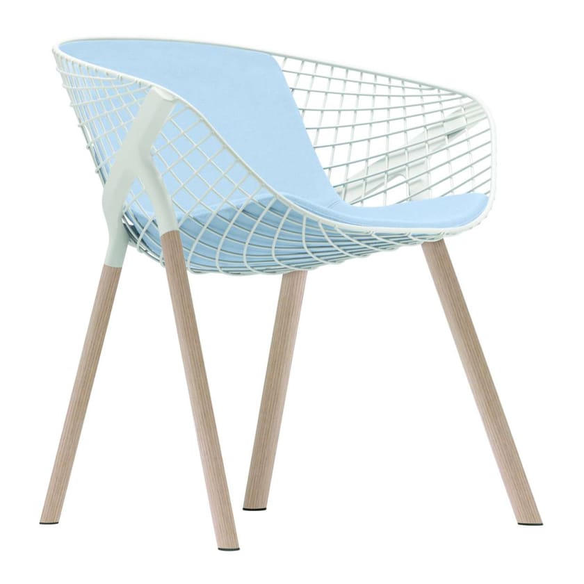 Steel chair with armrests KOBI PAD MEDIUM - 043 Kobi Collection By ...