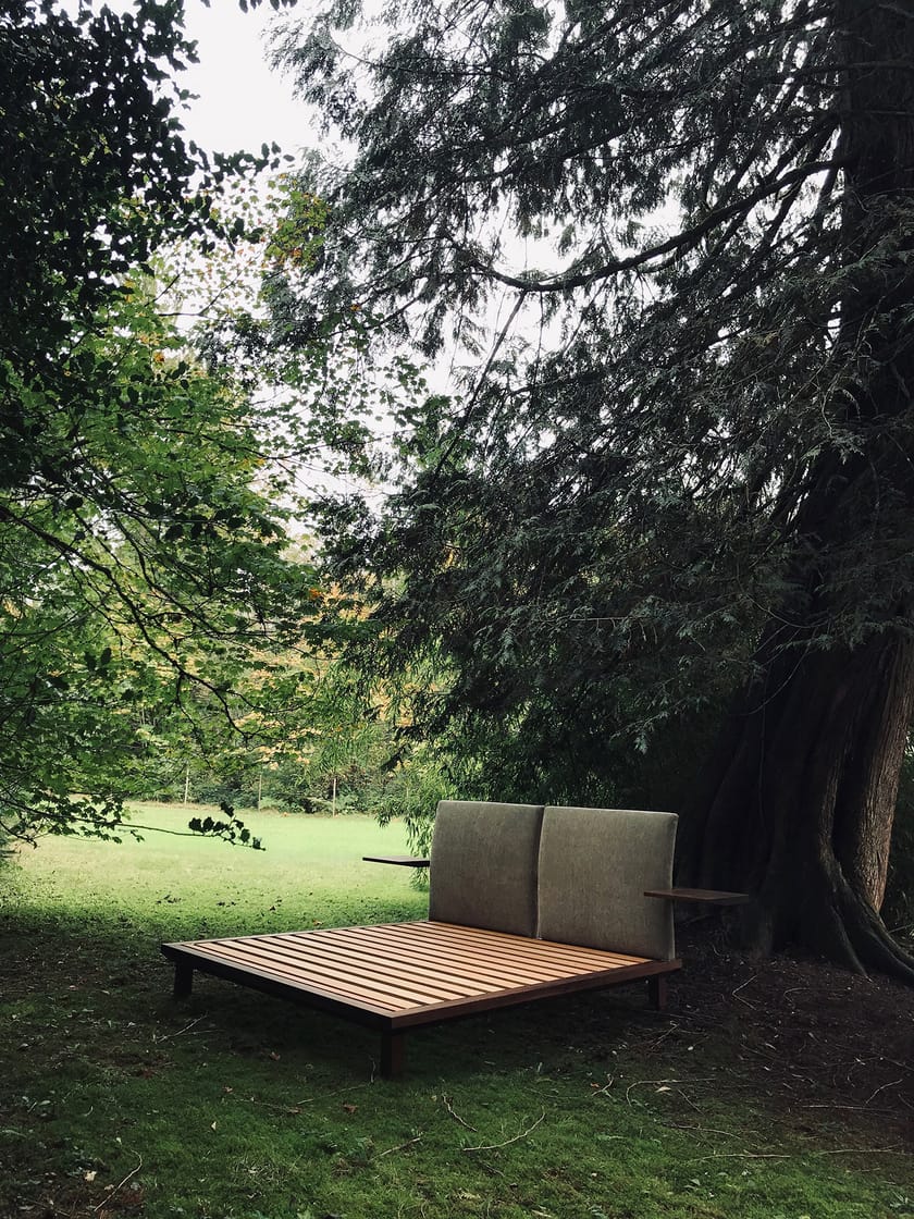 Wooden double bed with integrated nightstands KONOMA NEW BED By In ...