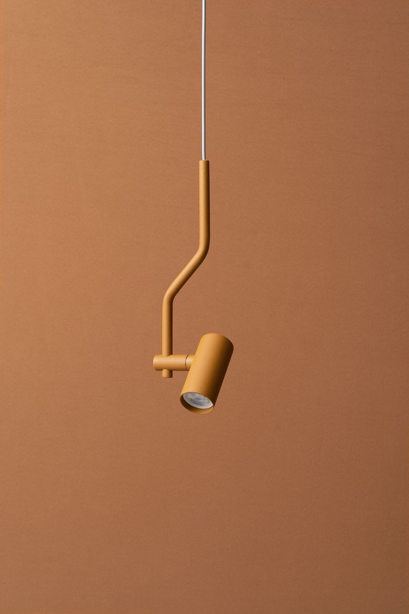 SPOTTY PENDANT Swivel powder coated steel pendant lamp By +kouple