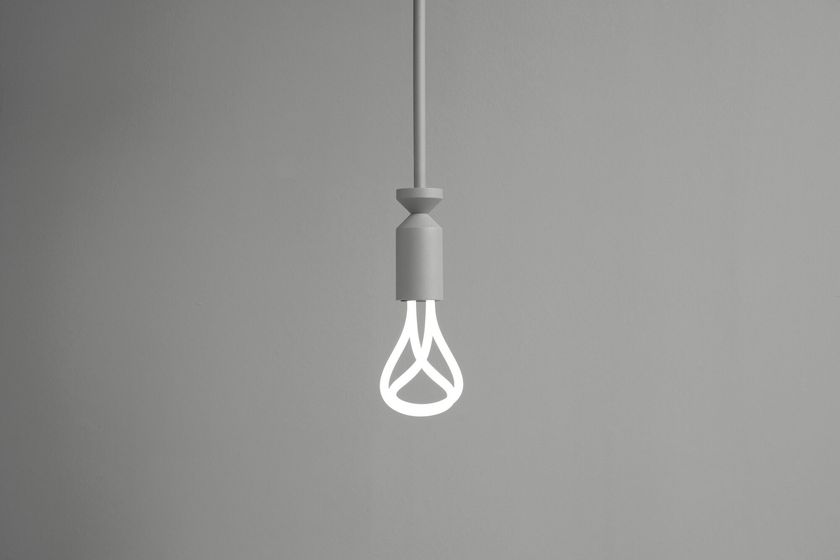 STICK Powder coated steel pendant lamp By +kouple