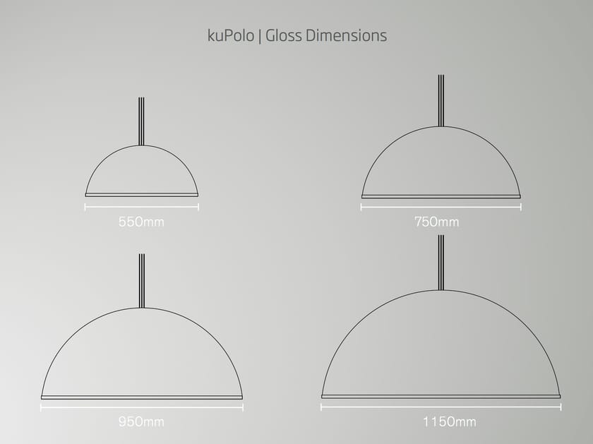 kuPolo - Gloss Pendant lamp By ArchilumO