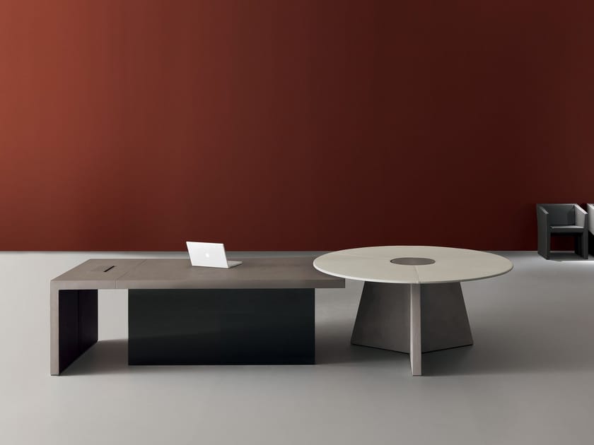 KYO | Wooden office desk Kyo Collection By Martex