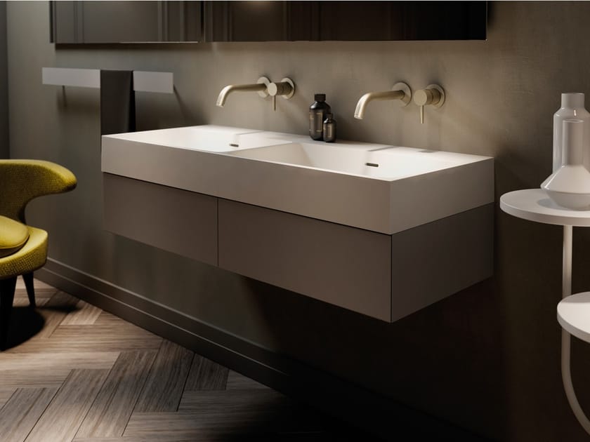 LABO | Double washbasin By INBANI