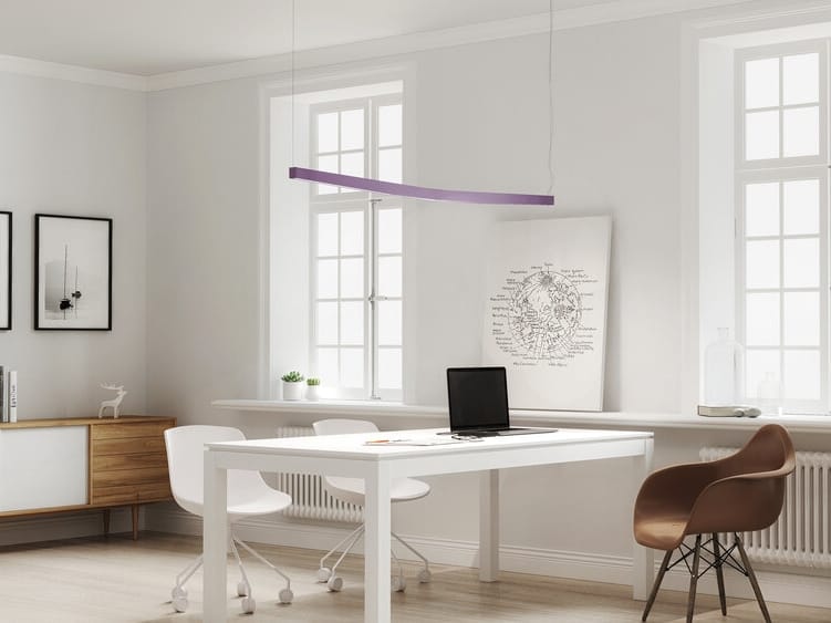 LED aluminium pendant lamp LANDSCAPE By Zero design NOTE Design Studio