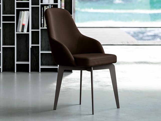 Easy chair with armrests LARA By EASYLINE