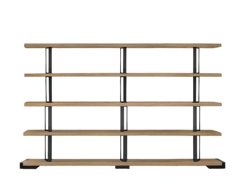 Open oak bookcase LAYOUT 2 By AltaCorte