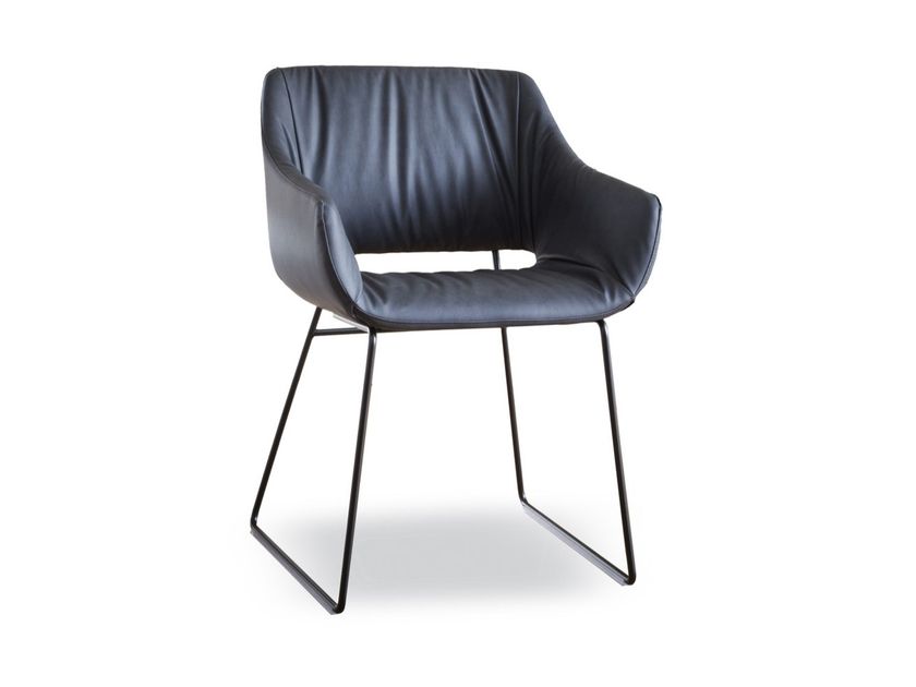 LILI SOFT | Sled base chair By Tonon design Veit Streitenberger