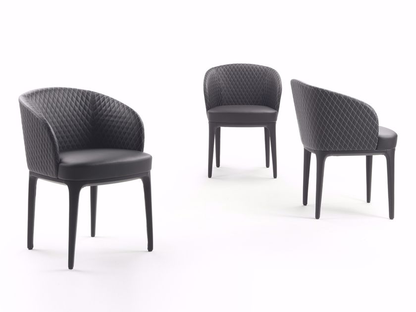 PARIS | Leather easy chair Paris Collection By Marelli design Eleonora ...