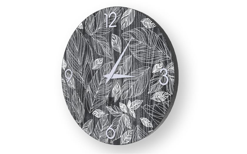 LEAVES COLD | Clock DOLCEVITA NATURE Collection By LIGNIS®