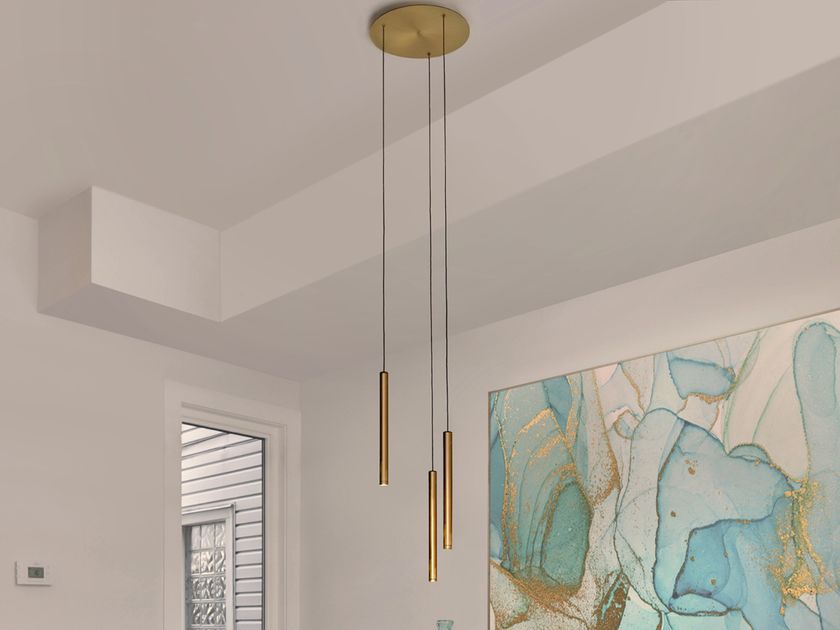 D01 LED aluminium pendant lamp By OliveLab