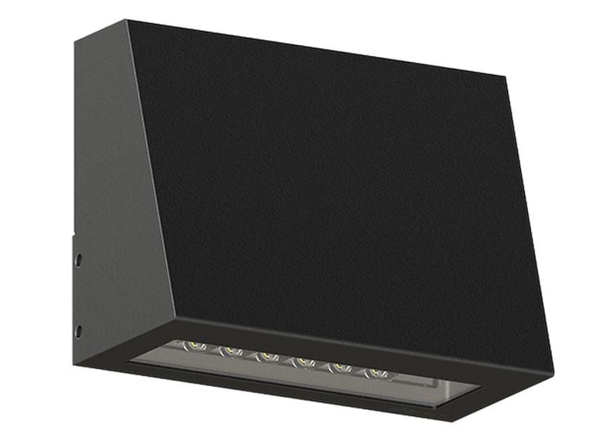 LED direct light die cast aluminium Outdoor wall Lamp LEEDS WEDGE 3 By ...