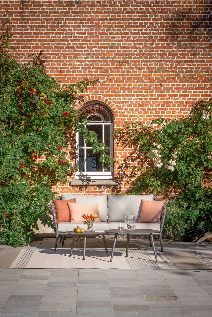 LEO 2 seater rope garden sofa By Vincent Sheppard