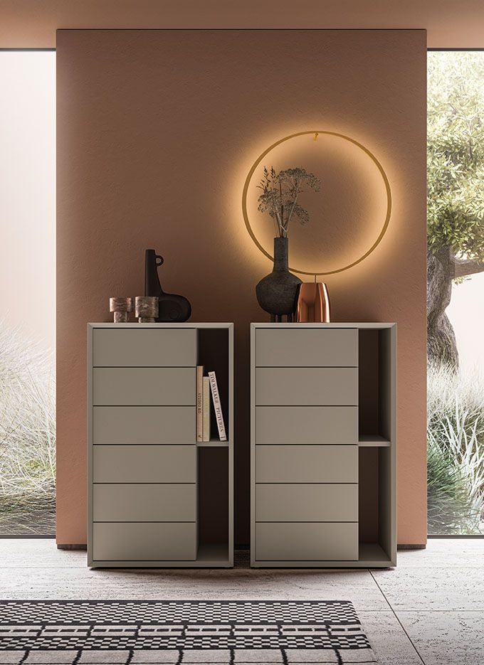 LIBRARY | Chest of drawers Night Complements Collection By Kico