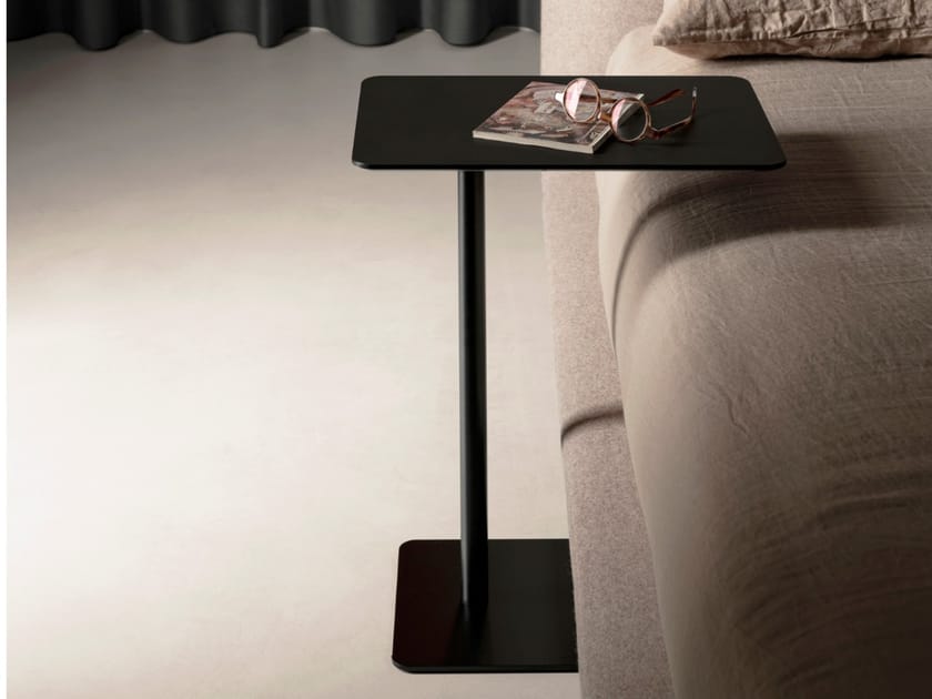 LIBRIO | Rectangular coffee table Rectangular metal side table By MD ...
