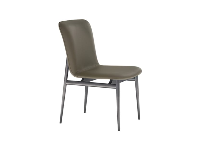 LIME | Leather chair Upholstered leather chair By HC28 | design ...