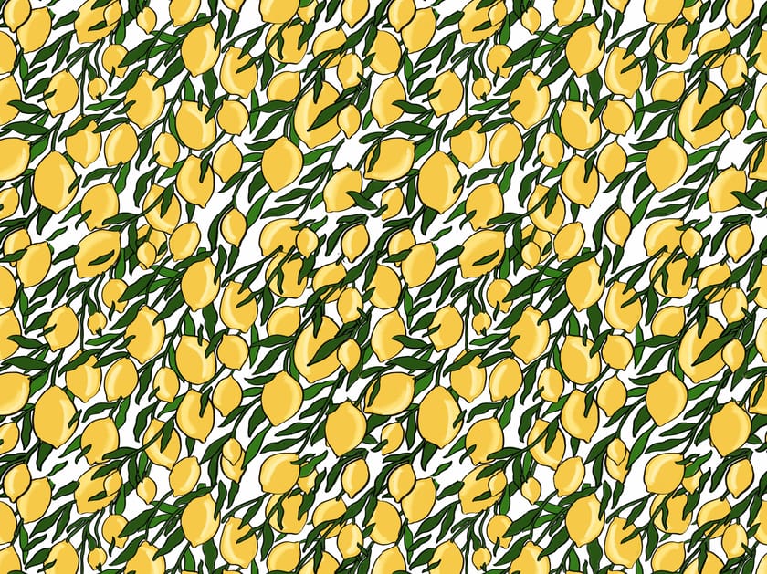 LIMONI carta da parati By Jannelli&Volpi design Alessandro Enriquez