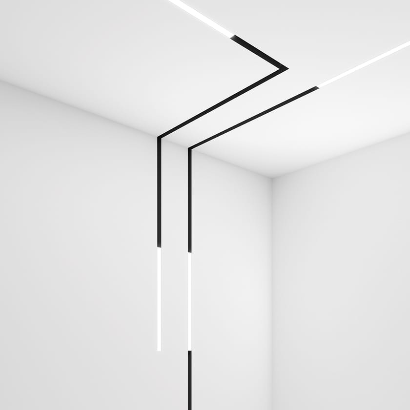 Line 48V 2000 linear lighting profile By Arkoslight design Rubén Saldaña