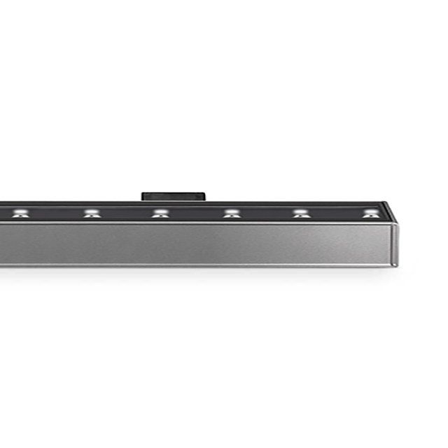 RGB glass and aluminium linear lighting profile LINEALUCE COMPACT 75 ...