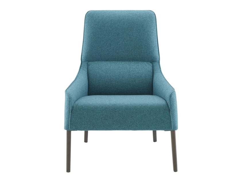 LONG ISLAND Fabric armchair with armrests By Ligne Roset | design Soda ...