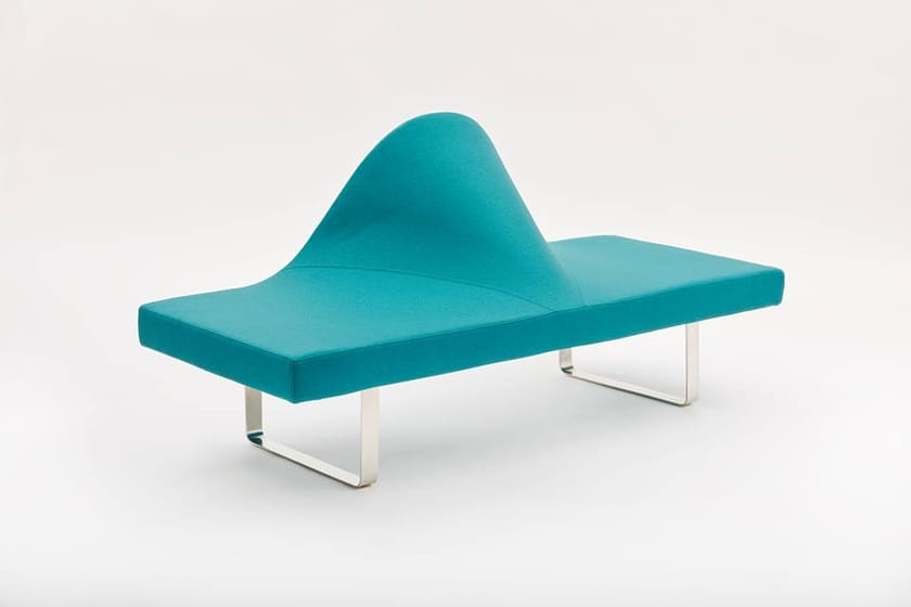 Upholstered modular fabric bench LONGWAY V Longway Collection By Segis ...