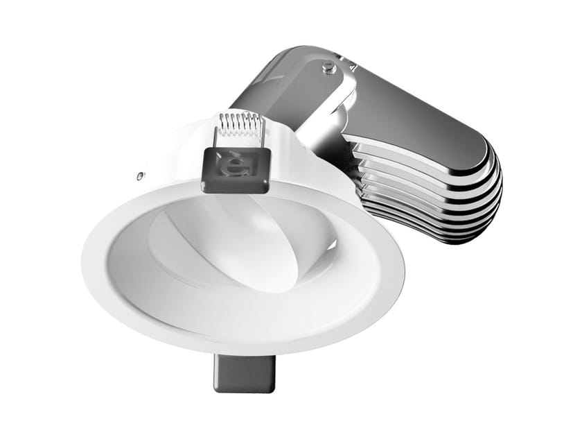 LED recessed adjustable aluminium spotlight LORO_RJ By Linea Light Group