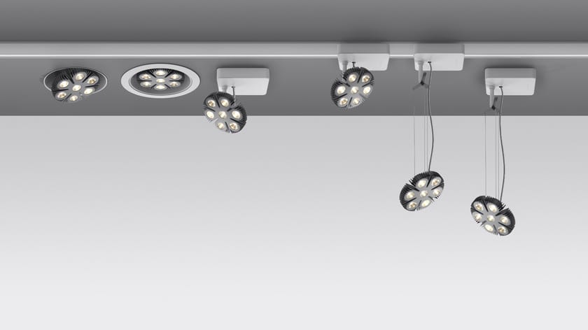 LOT REFLECTOR | Ceiling spotlight By Artemide design Tapio Rosenius