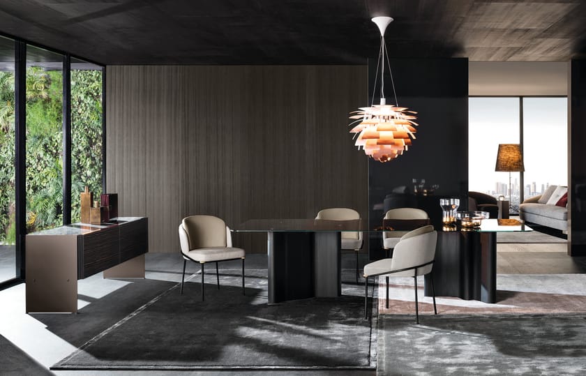 LOU DINING Table By Minotti | design Christophe Delcourt