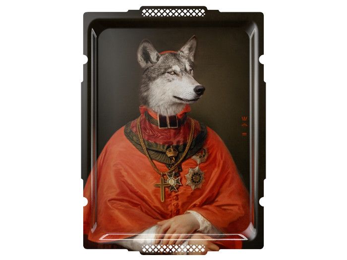 Vassoio / oggetto decorativo da parete in HPL LE LOUP Collezione ...