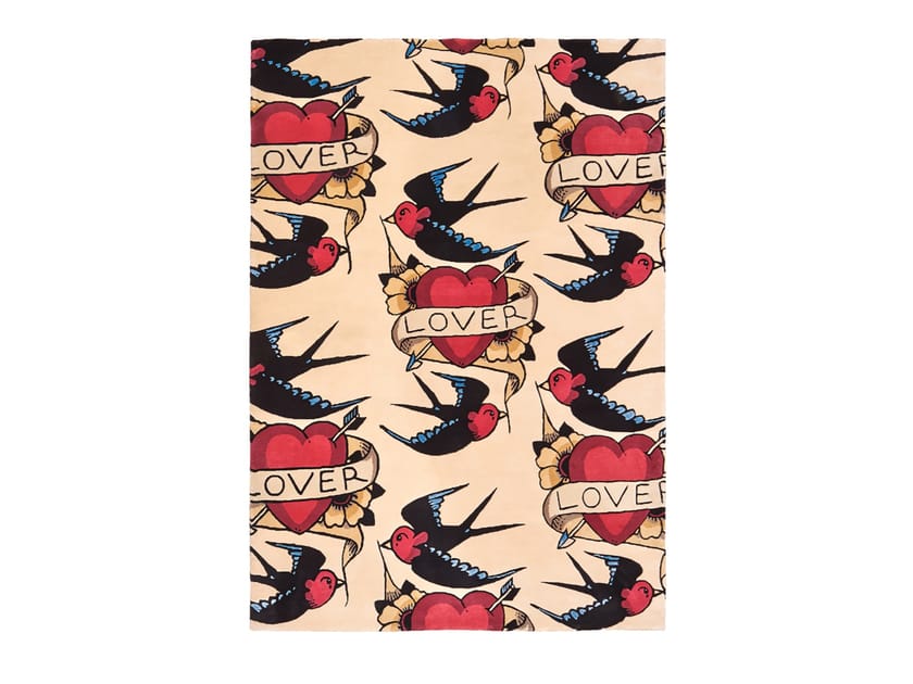 LOVER Tapis fait main By FLOOR_STORY | design Rob Pybus