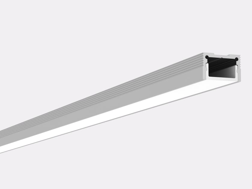 ALS Ceiling mounted aluminium linear lighting profile for LED modules ...