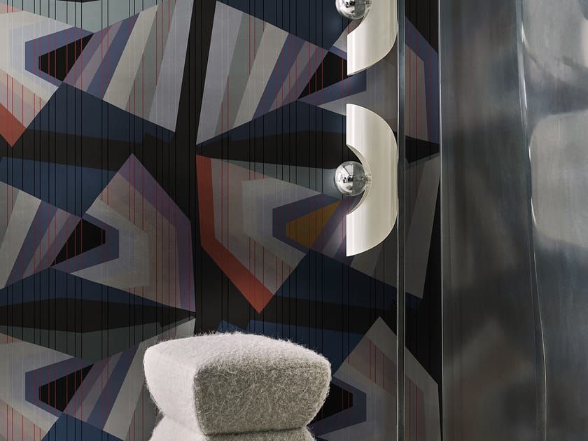 LUDIC wallpaper By Wall&decò design Talva Design