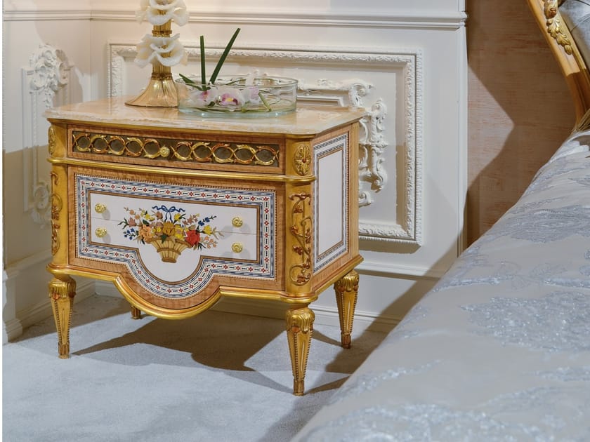 3700_LUIGI XVI | 床头柜 By Bellotti Ezio