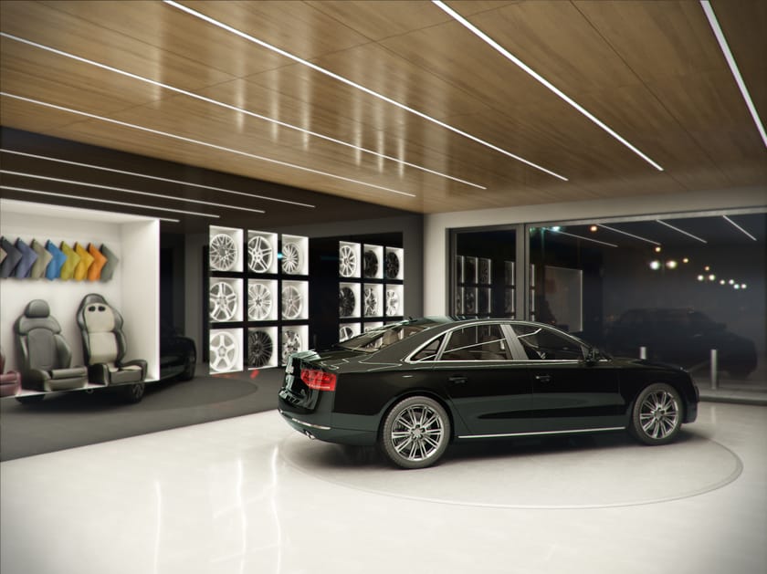 Linear lighting profiles AutoCAD | Archiproducts