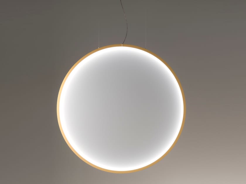 LUNA S900 VERTICAL Pendant lamp By Andcosta | design Carlo Zerbaro