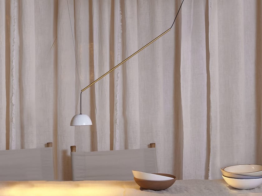 ABSIDIOLA A MOVIL MINI Wall lamp with swing arm By luxcambra