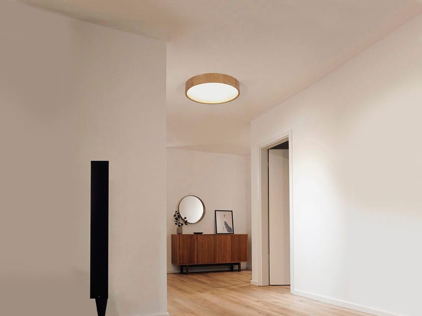 RONDO WOOD Ceiling lamp By luxcambra