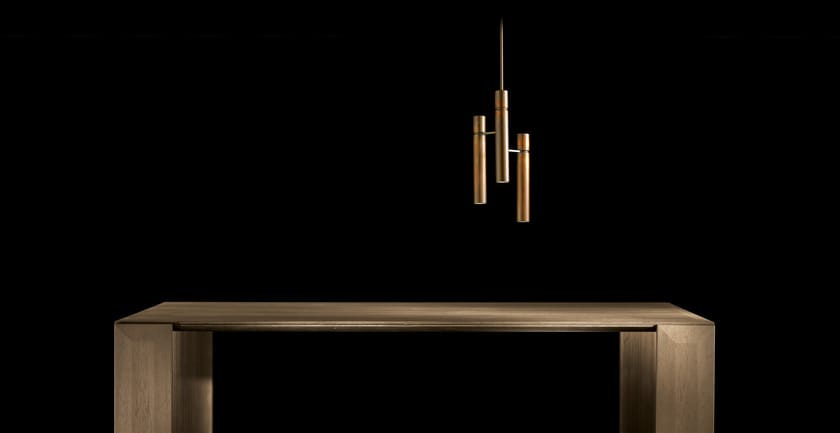 LY | Solid wood table By Henge design Massimo Castagna