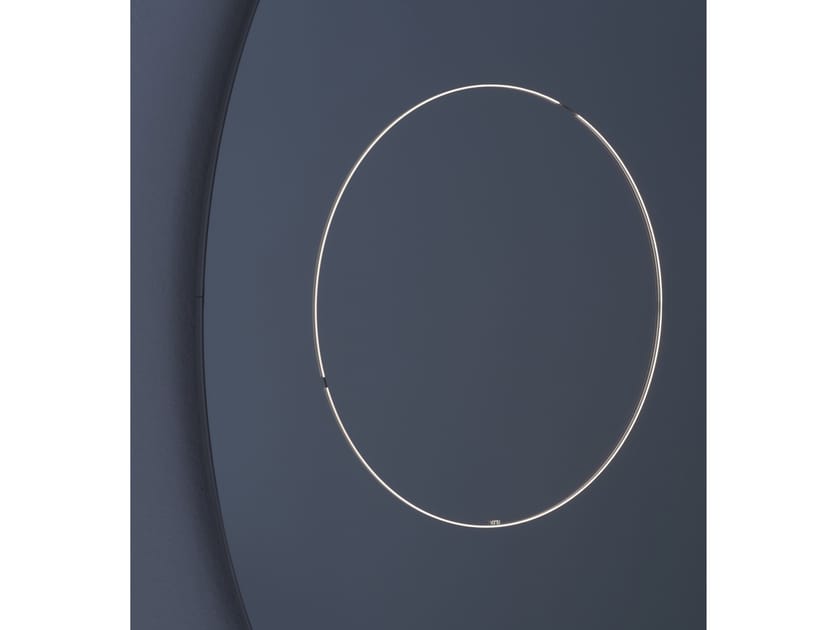 MAGIC MIRROR | Round mirror Round wall-mounted mirror with integrated ...