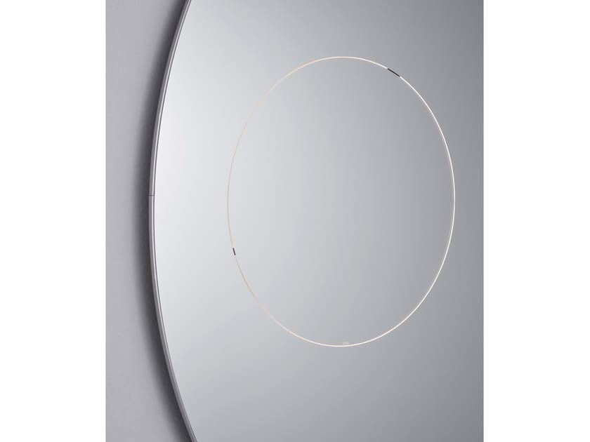 MAGIC MIRROR | Round mirror Round wall-mounted mirror with integrated ...