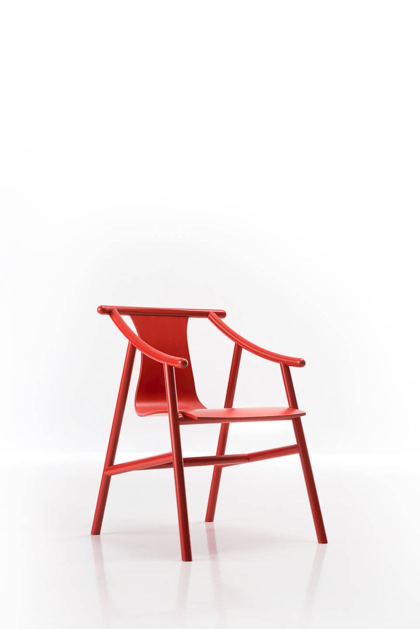 MAGISTRETTI 03 01 | Wooden chair By Wiener GTV Design