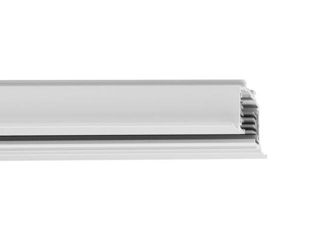 Recessed extruded aluminium Track-Light MAINS VOLTAGE TRACK Mains ...