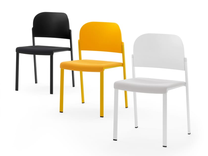 Stackable Recycled plastic Chairs | Archiproducts