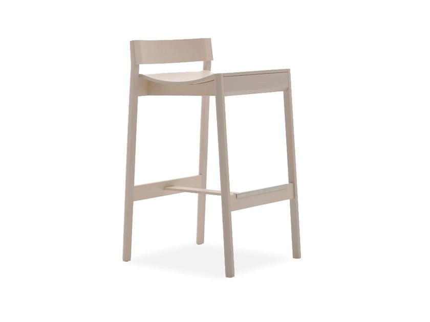 High stool MAKI 03781 Maki Collection By Montbel design Enzo Berti