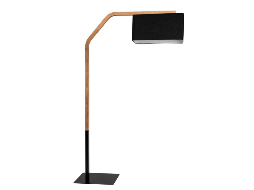 WOOD Wooden floor lamp By Flam & Luce | design Olivier Toulouse