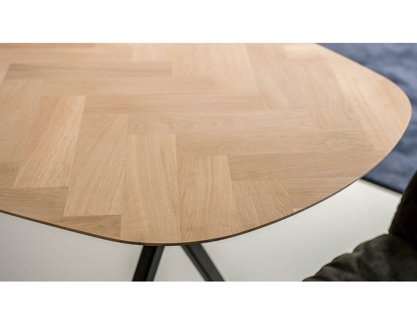 Tavolo rettangolare in rovere MANHATTAN CHEVRONS By FOR ME LAB