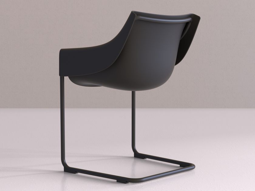 MANTA | Cantilever chair By VONDOM design Eugeni Quitllet