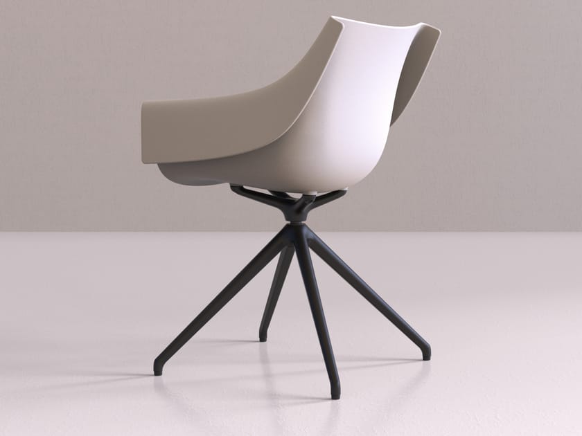 MANTA | Chair Trestle-based garden chair with armrests By VONDOM ...