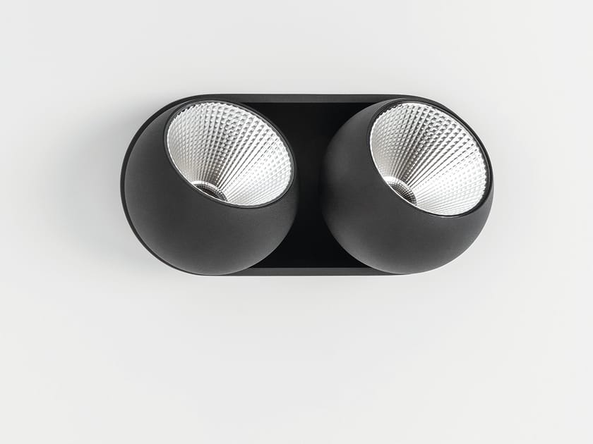 LED semi-inset spotlight MARBUL RECESSED x2 Marbul Collection By ...