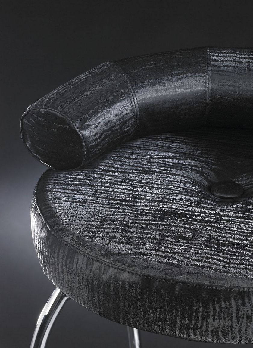 MARILEN Fabric stool with footrest By VGnewtrend